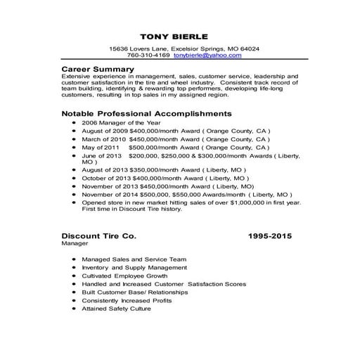 TONY BIERLE-resume | DOCX