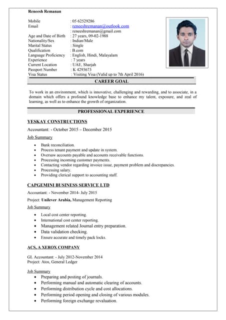 Pavithra Resume | PDF | Human Resources | Business