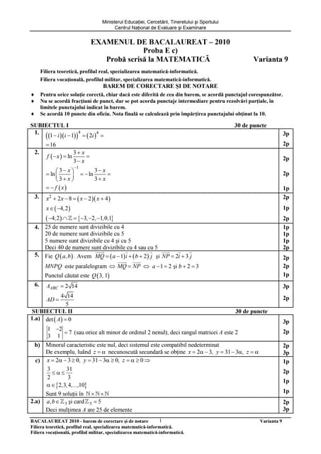 Formule matematice cls. v viii | PDF | Physics | Science
