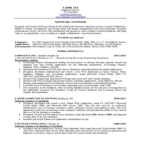 Lahib Ali Resume 2016 | DOCX