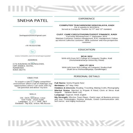 sneha patel 2016 | PDF | Databases | Computer Software and Applications
