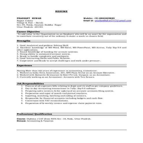 MY RESUME | PDF
