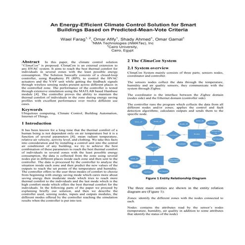 An Energy-Efficient Climate Control Solution for Smart Buildings Based ...