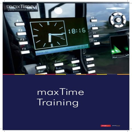 Maxtime Training Manual | PDF
