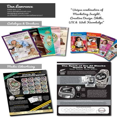 Dan Lawrence Portfolio | PDF