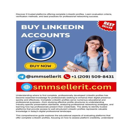 9 Best Trusted Platforms for LinkedIn Accounts with Complete Profiles.pdf