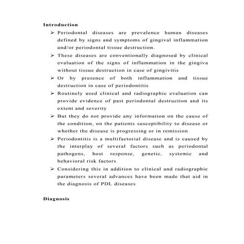 Basic periodontal examination | PPTX