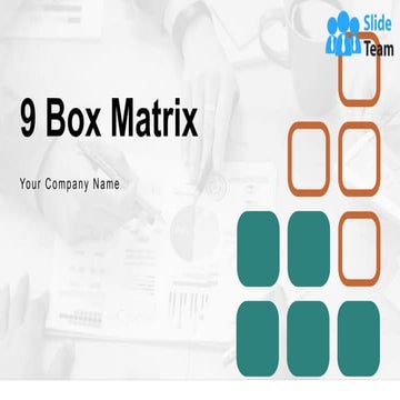 9 Box Matrix Industry Attractiveness Analysis Marketing Performance ...
