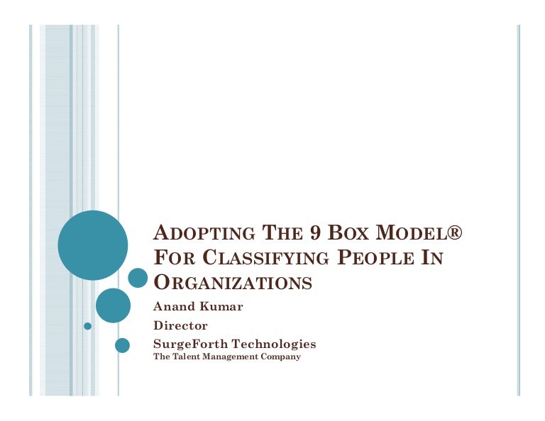 9 Box Model 9 Box Model