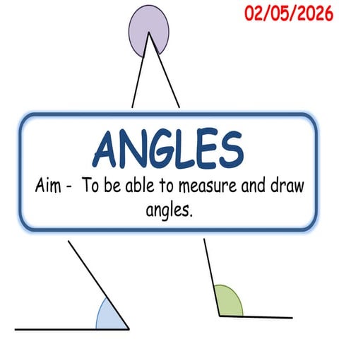 Comprehensive Guide to Understanding, Measuring, and Drawing Angles | PPTX