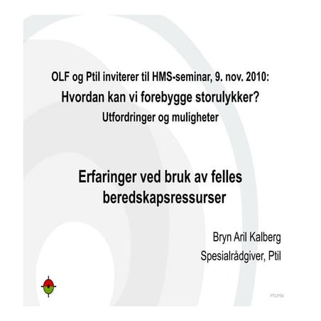 Fallende gjenstander: Tiltaksplan | PDF