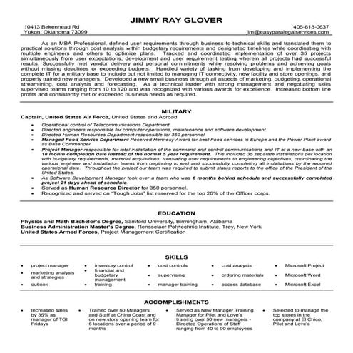Jim Resume 2015 | PDF