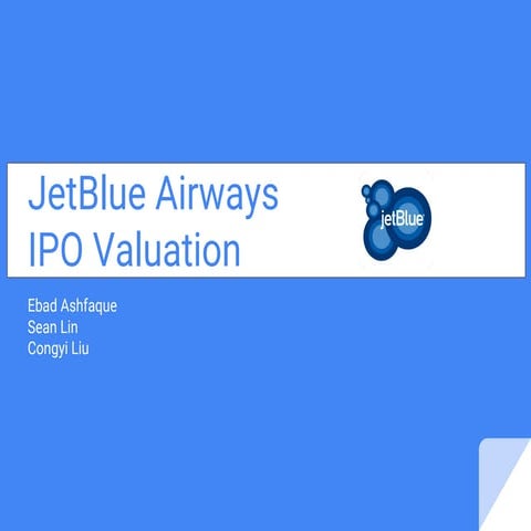 JetBlue Presentation | PDF