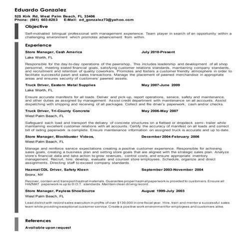 Eddie's Resume | DOCX