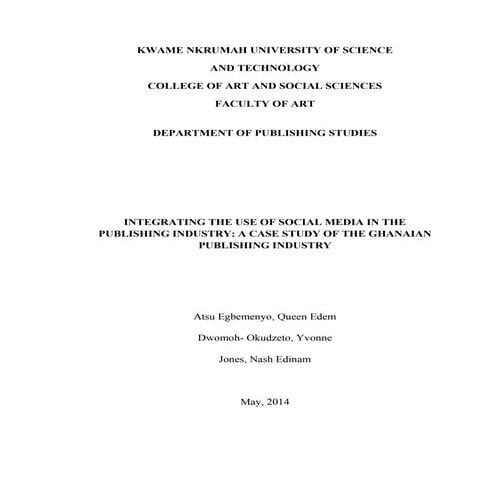Final Year Thesis | PDF