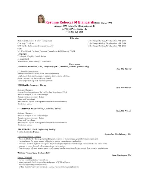 Alexander J. Buono Resume | PDF