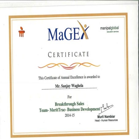 Magex Award 2014-15 | PDF