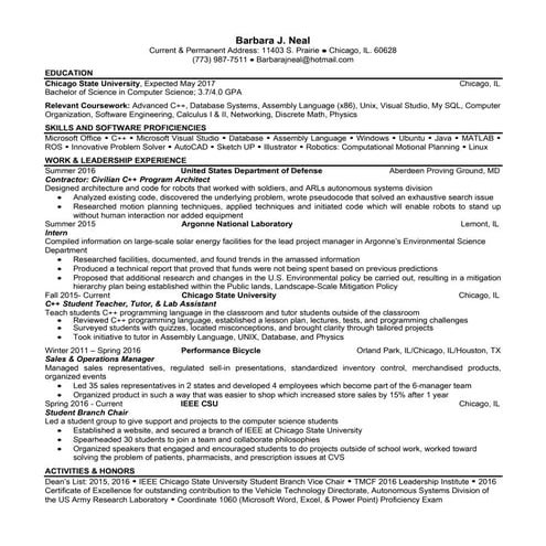 Derrick Harrington - resume | DOC