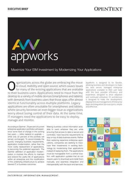 AppWorks - Solution Overview | PDF