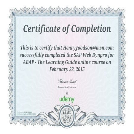 SAP Web DynPro For ABAP - The Learning Guide | PPT