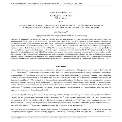 Law Review Note | PDF