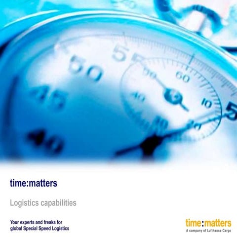 Time matters | PPTX