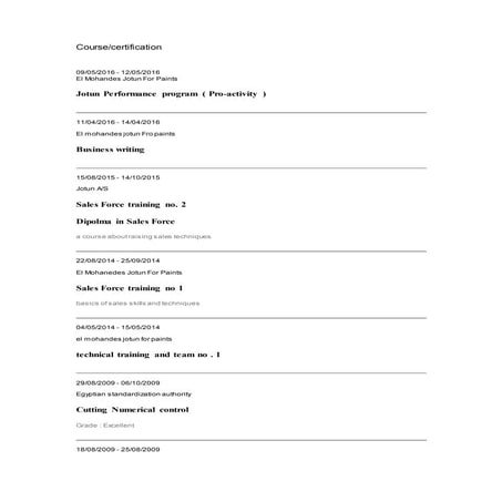 Course | DOCX
