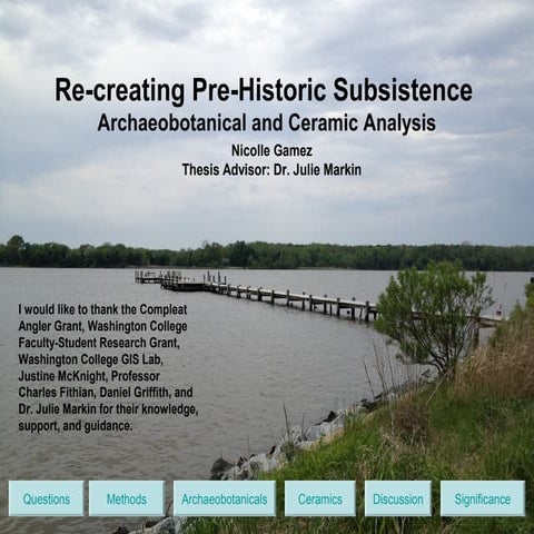 thesis presentation | PPT