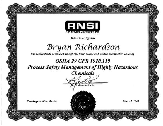 CSHO Haz Materials | PPT