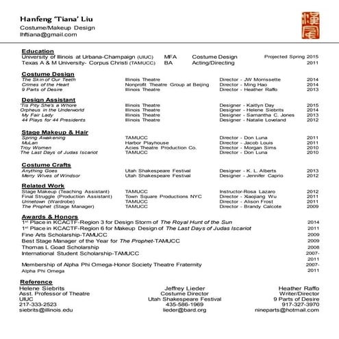 Hanfeng ‘Tiana’ Liu english | DOCX