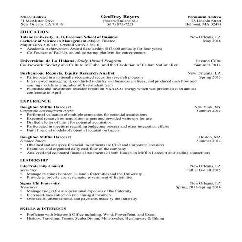 Lashone Brown's 2016 Executive Resume | DOCX