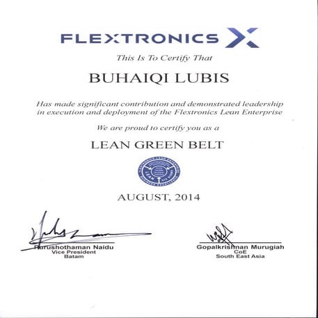Flextronics - Lean | PDF