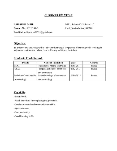 Accherdeep-resume | DOC