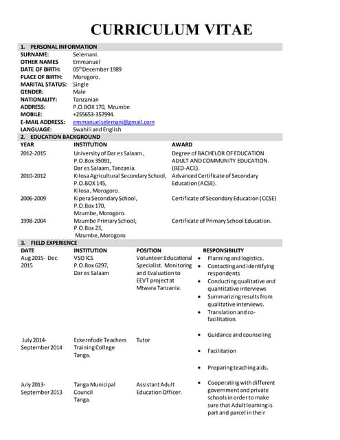 LAWRENCE UPDATED CV CURRENT 2 | DOC
