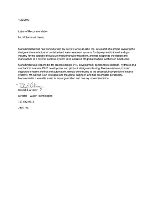 AndrewWagar-Letter of Recommendation-Research Assistant | PDF