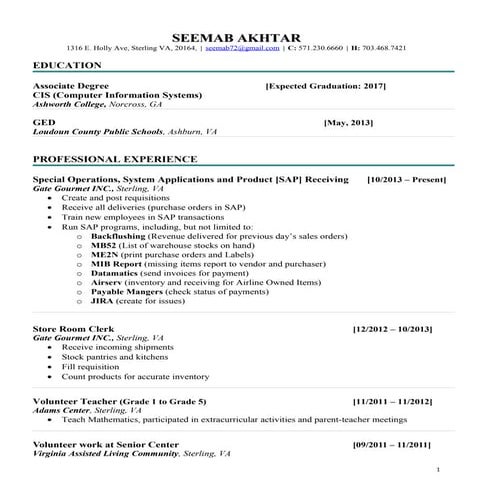 SA_resume - 10112016 | DOC