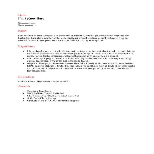 Dance Recommendation Letter