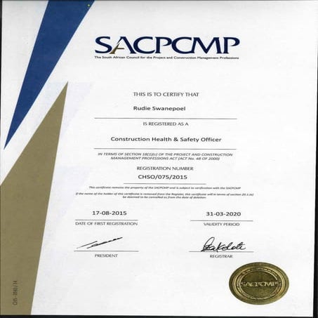 SACPCMP - Certificate | PDF