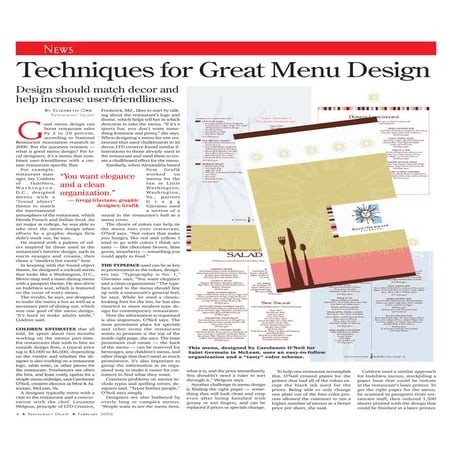 Creating the Best Restaurant Menu Card Tips and Examples From top ...