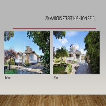 Before After 20 Marcus Street Highton 3216 | PPTX