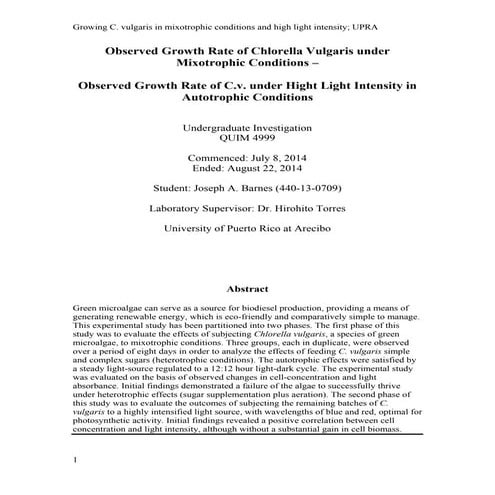 Outdoor large scale microalgae consortium culture for biofuel ...