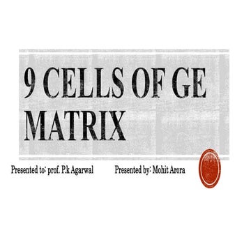 Ge matrix | PPT
