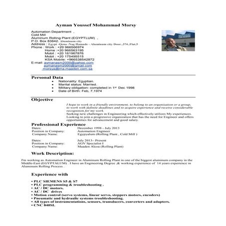 Eng Ayman CV | PDF