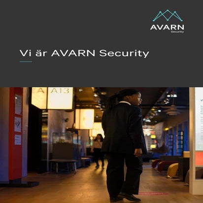 AVARN Security - Företagspresentation | PDF
