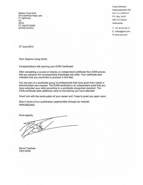 CDIF Daniel Thompson Recommendation Letter | PDF