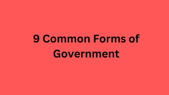 The 8 types of government[1] | PPT