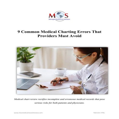 9 Common Medical Charting Errors That Providers Must Avoid | PDF