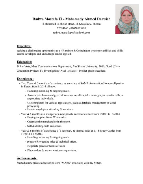 my cv lebanon27 | PDF