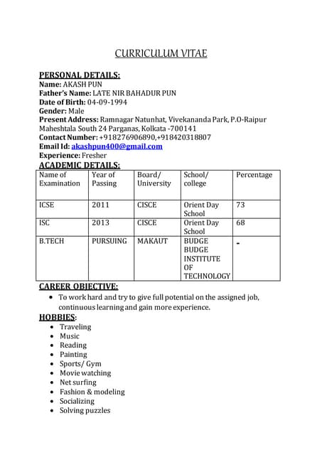 Kaleem cv | PDF