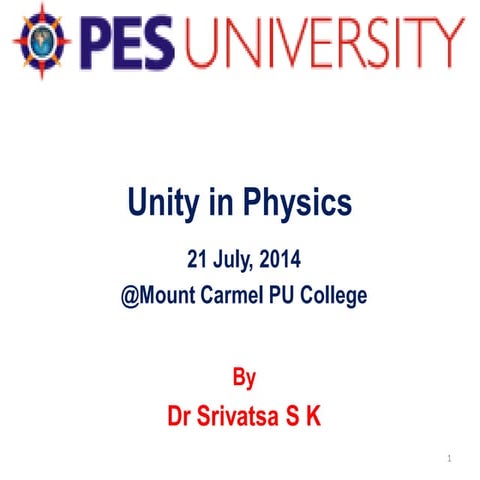 UnityofPhysics_MCC_July18 | PPT
